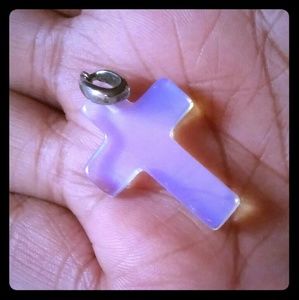Jewelry | Vintage Opalite Cross Pendant | Poshmark